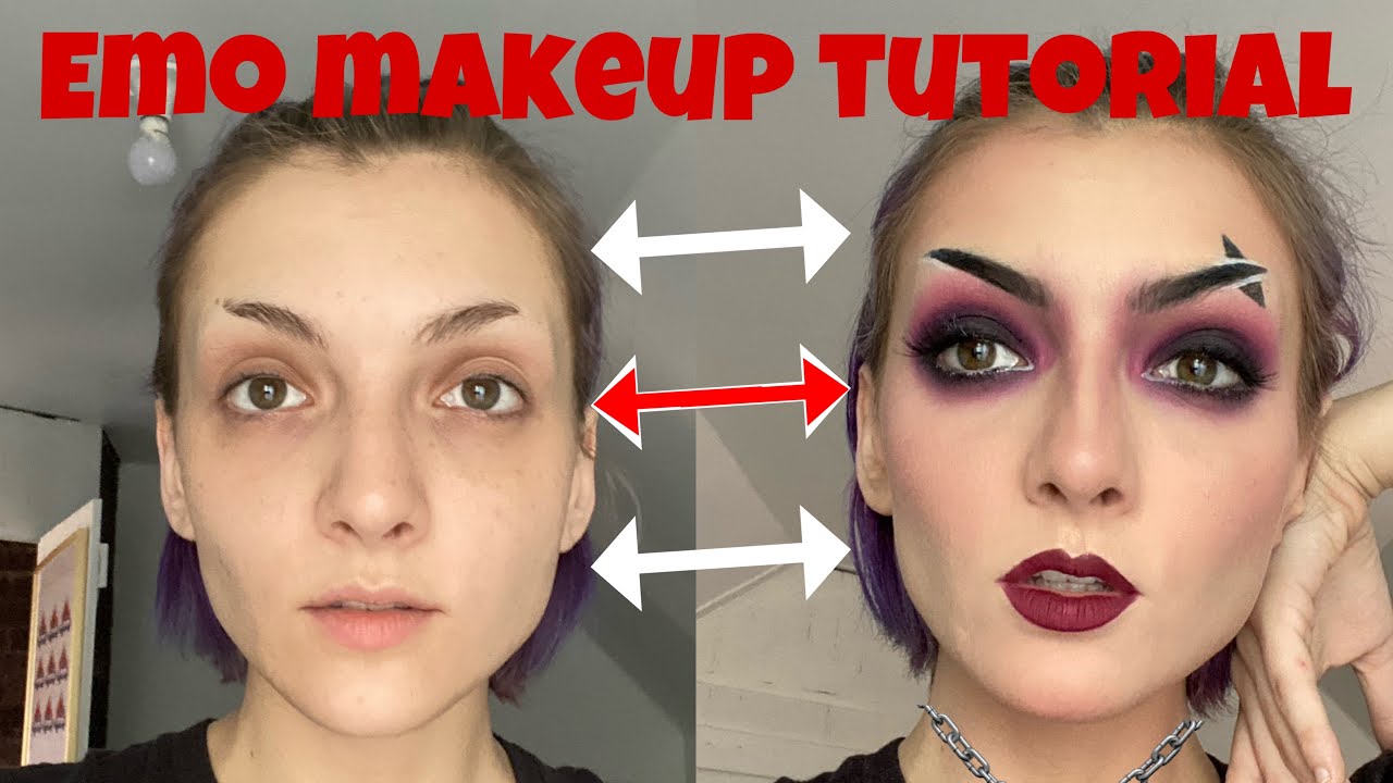 Emo Makeup Tutorial - YouTube