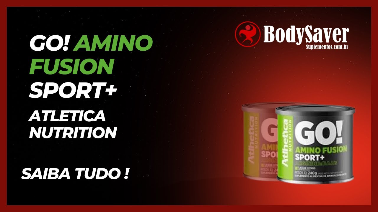 Go! Amino fusion sport + entenda tudo sobre esse suplemento! - YouTube