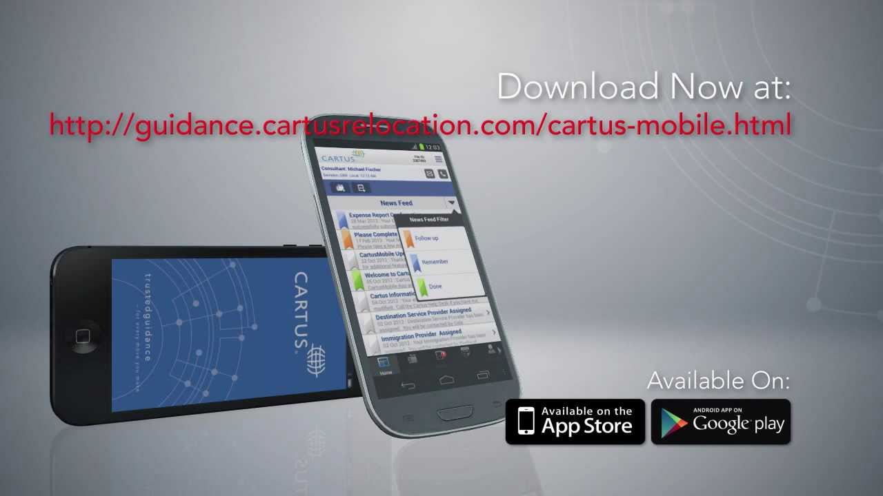 Cartus Smartphone Application | CartusMobile℠ for the Android and ...