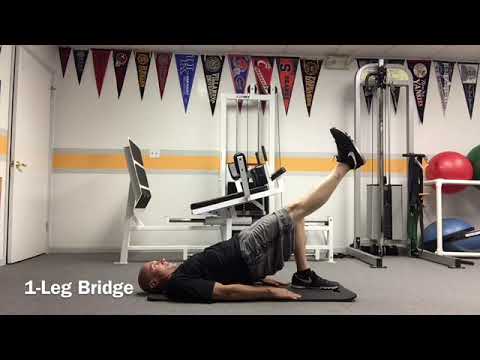1-Leg Bridge - YouTube