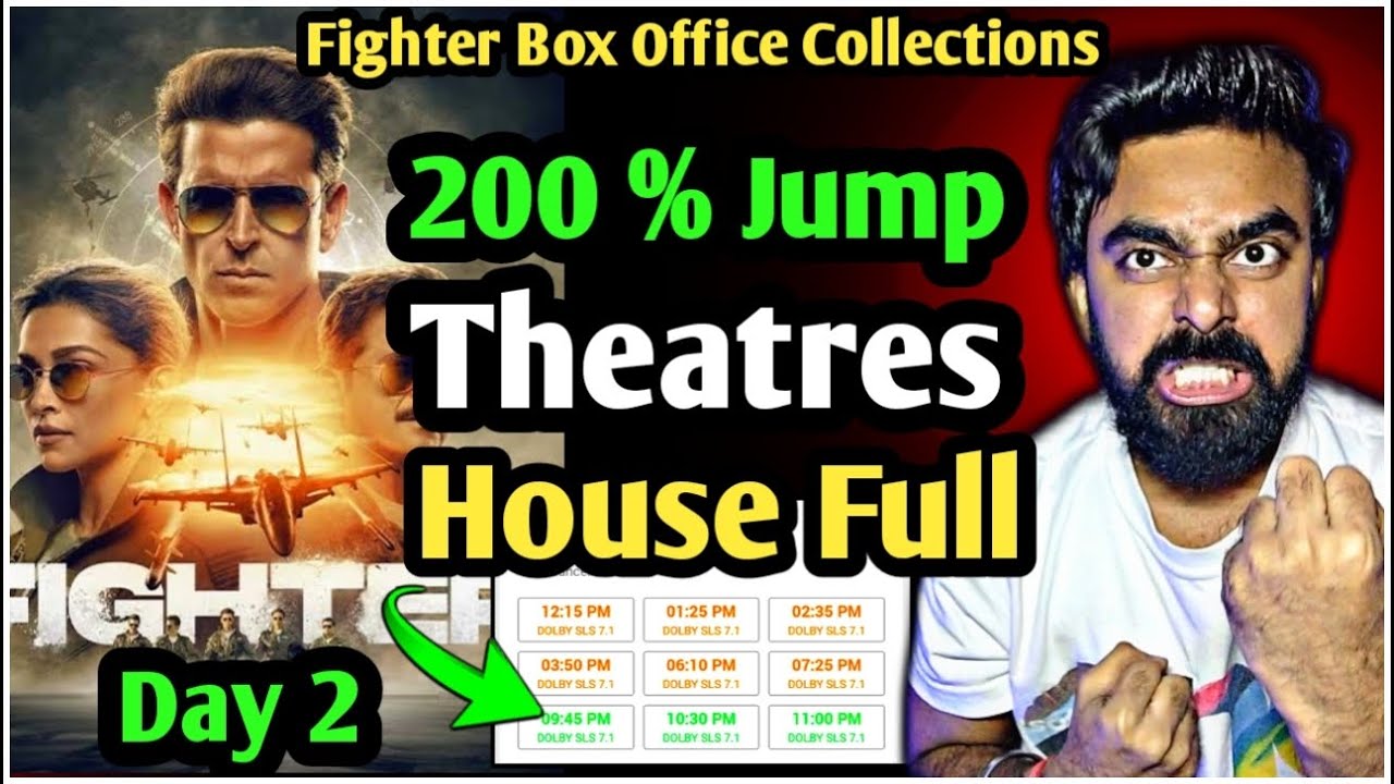 Fighter Movie Box Office Collections Day 2 | Fighter Day 3 Advance ...