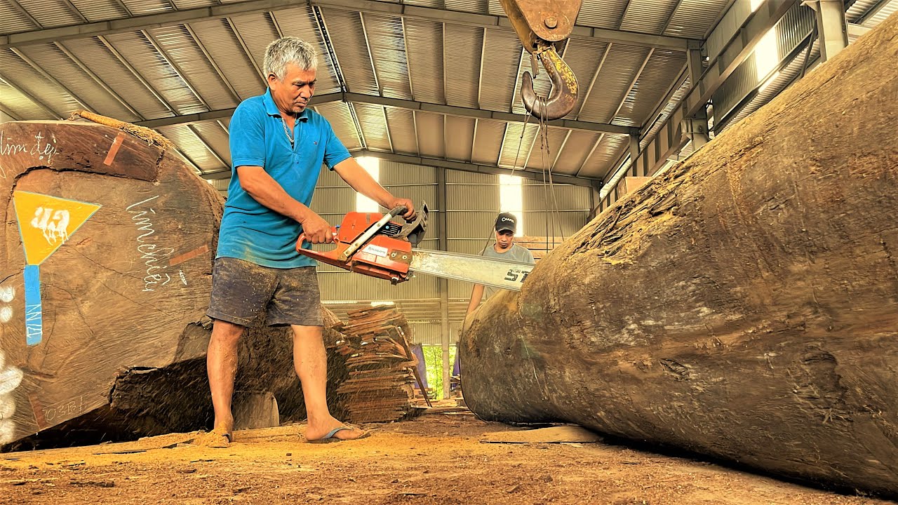 Ingenious Woodworking Workers Techniques & Skills // Making Extremely ...