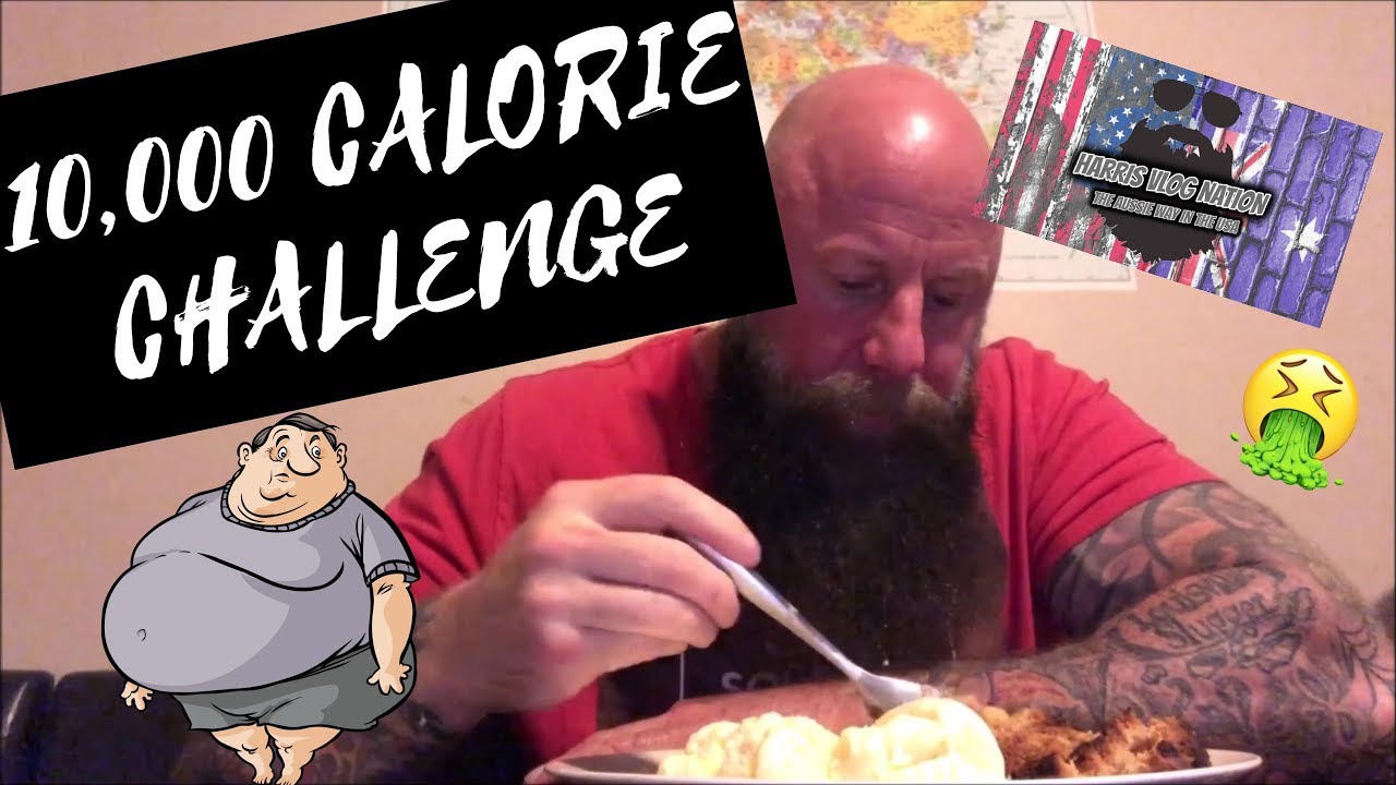 10,000 CALORIE CHALLENGE - YouTube
