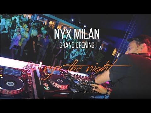 NYX Milan Opening Event 2017 - NYX the Night - YouTube