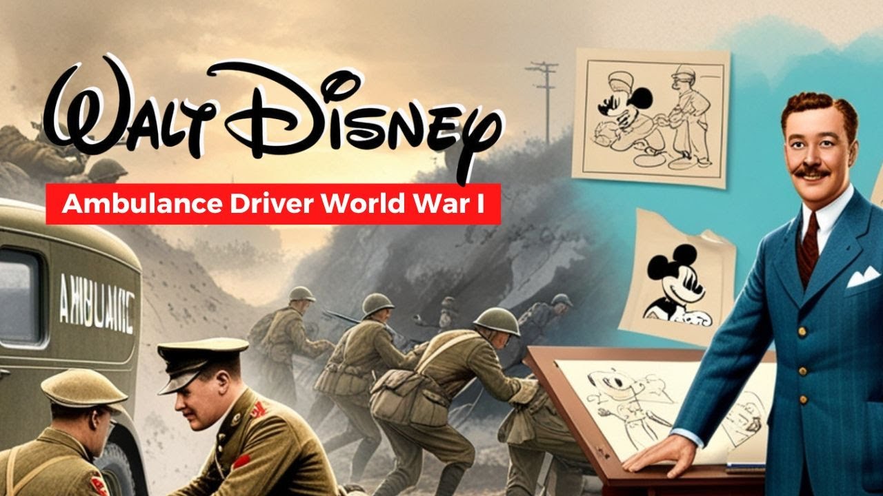 Walt Disney Inspiring Story: From Ambulance Driver to Animation Legend ...