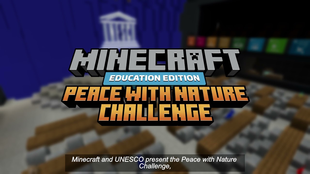 Minecraft Global Build Challenge: Peace with Nature (English captions ...