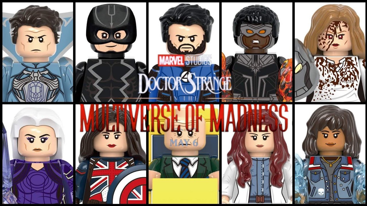 LEGO: MULTIVERSE OF MADNESS MINIFIGURES #multiverseofmadness # ...