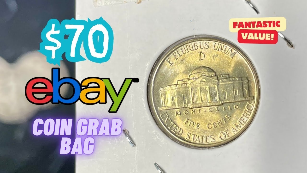 FANTASTIC VALUE! $70 eBay Coin Grab Bag Opening #subscribe - YouTube