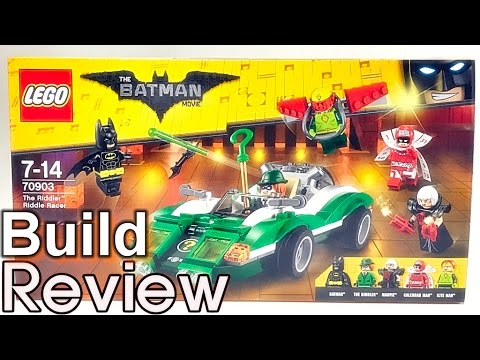 [생방송 조립 리뷰] 레고 배트맨 무비 70903 리들러의 리들레이서 The Lego batman movie The ...