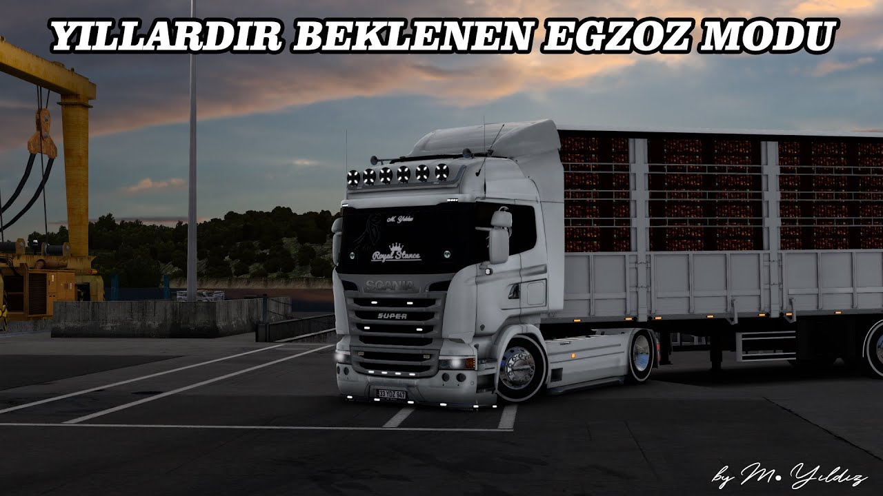 ETS 2 - YILLARDIR BEKLENEN FORMATLI SCANİA KURT EGZOZ MODU - MADE BY M. YILDIZ - YouTube