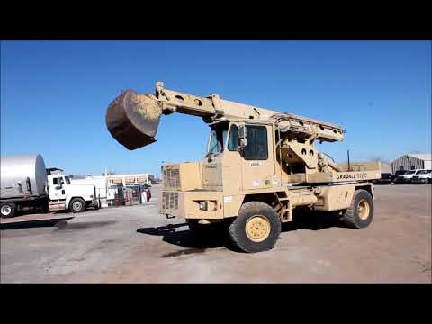 1995 Gradall G3WD excavator for sale | no-reserve Internet auction ...