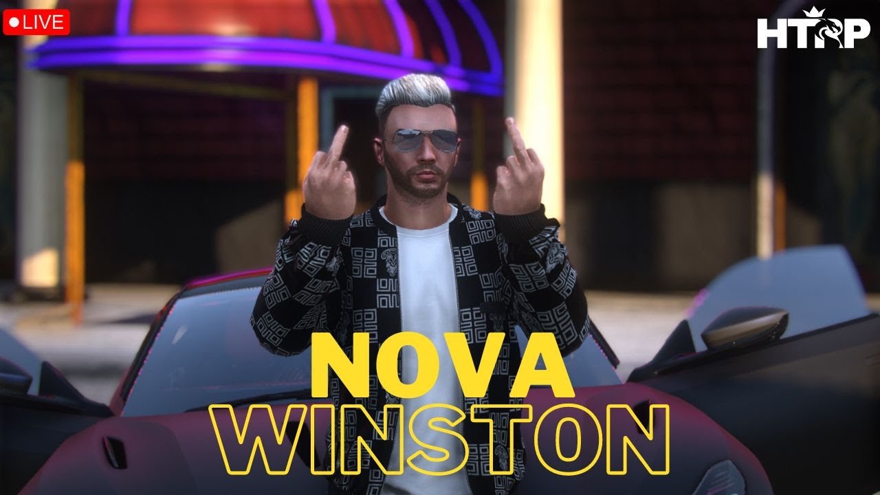 Nova Winston Live 🔴 | DAYS 88/366 | HTRP 4.0 #gta5 #live #htrp #gta5rp ...