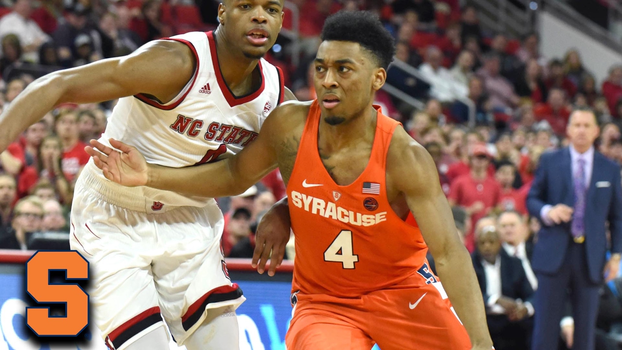 Syracuse's John Gillon: 43-Point Game Leads Dramatic Win Over NC State ...