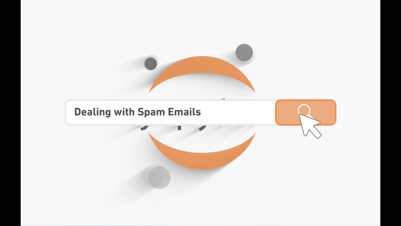 Dealing with Spam Emails - YouTube