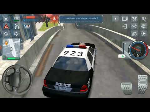 nastya play police sim  car game with like nastya