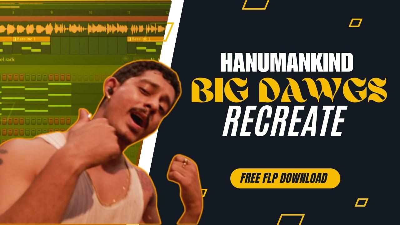 How to Make Hanumankind - Big Dawgs Music | FREE FLP | Recreate Song ...