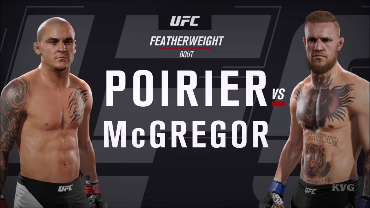 EA Sports UFC 2 - Dustin Poirier vs Conor McGregor | Gameplay (HD ...