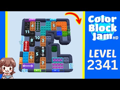 Color Block Jam Level 1432 (2341) Solution Walkthrough