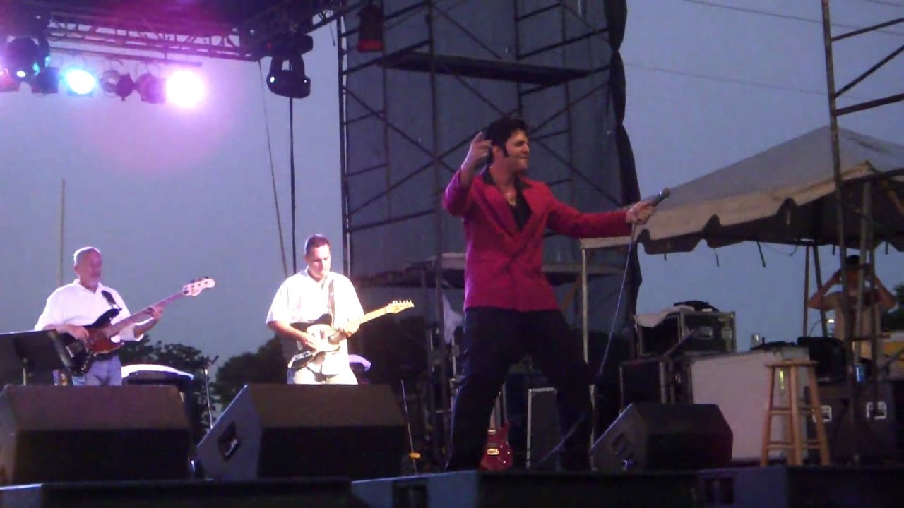 Elvis Tribute Ryan Pelton - Viva Las Vegas - YouTube