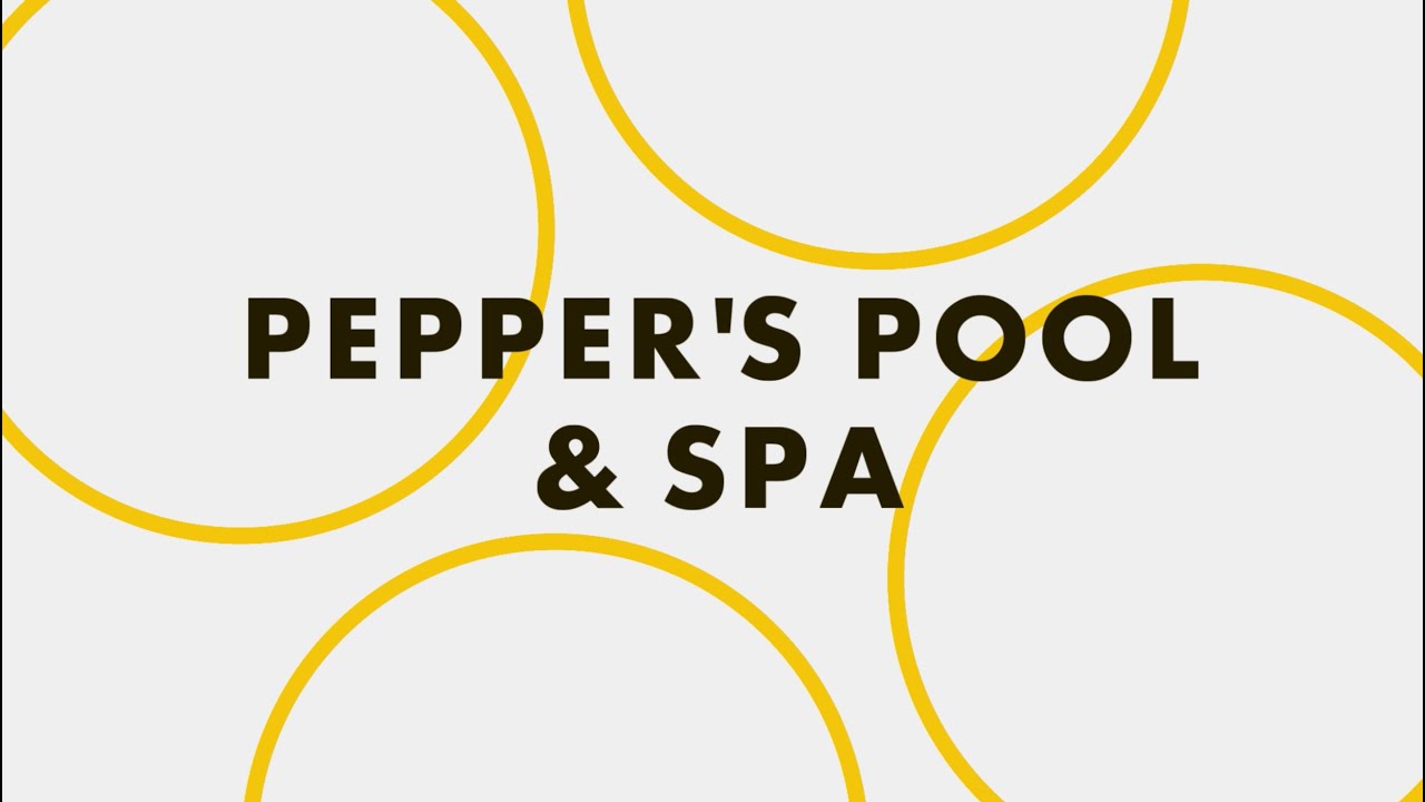 Pepper's Pool & Spa - YouTube