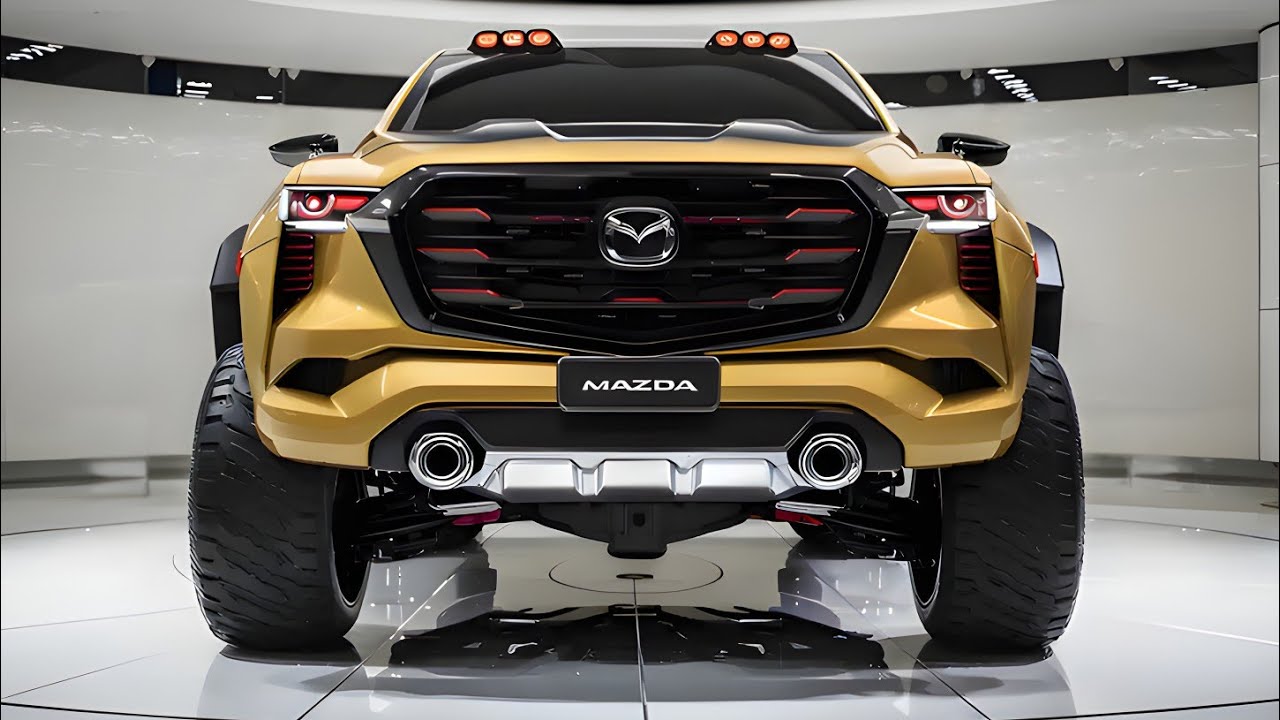 2025 Mazda BT‑50 – Bold New Look, Smarter Power & Off‑Road Ready - YouTube