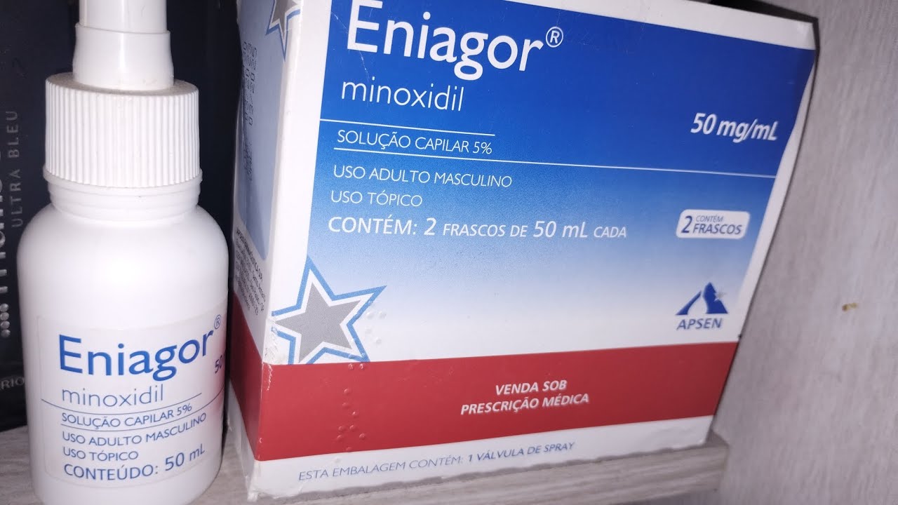 minoxidil Eniagor - 3° mês - YouTube