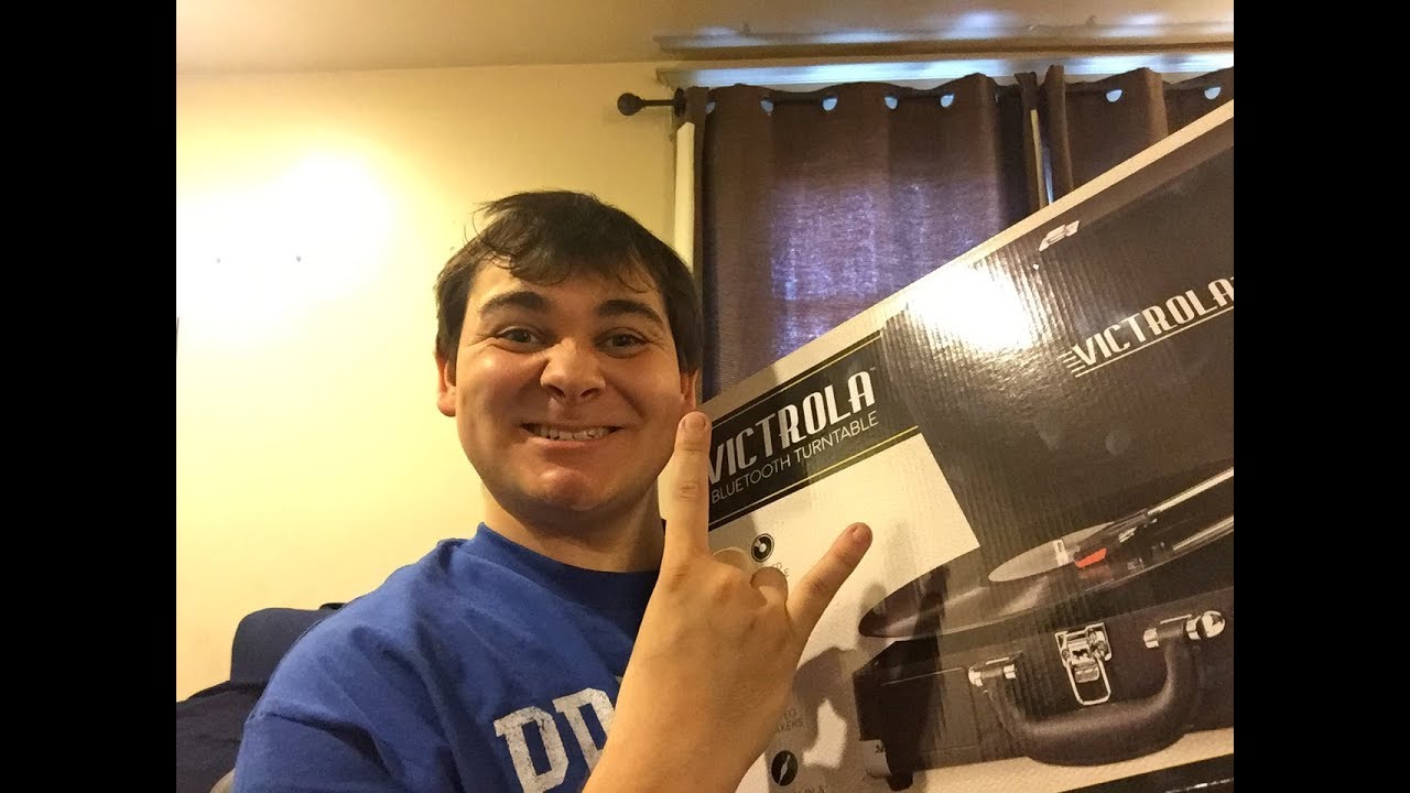 Record Player Unboxing and First Listen! - YouTube
