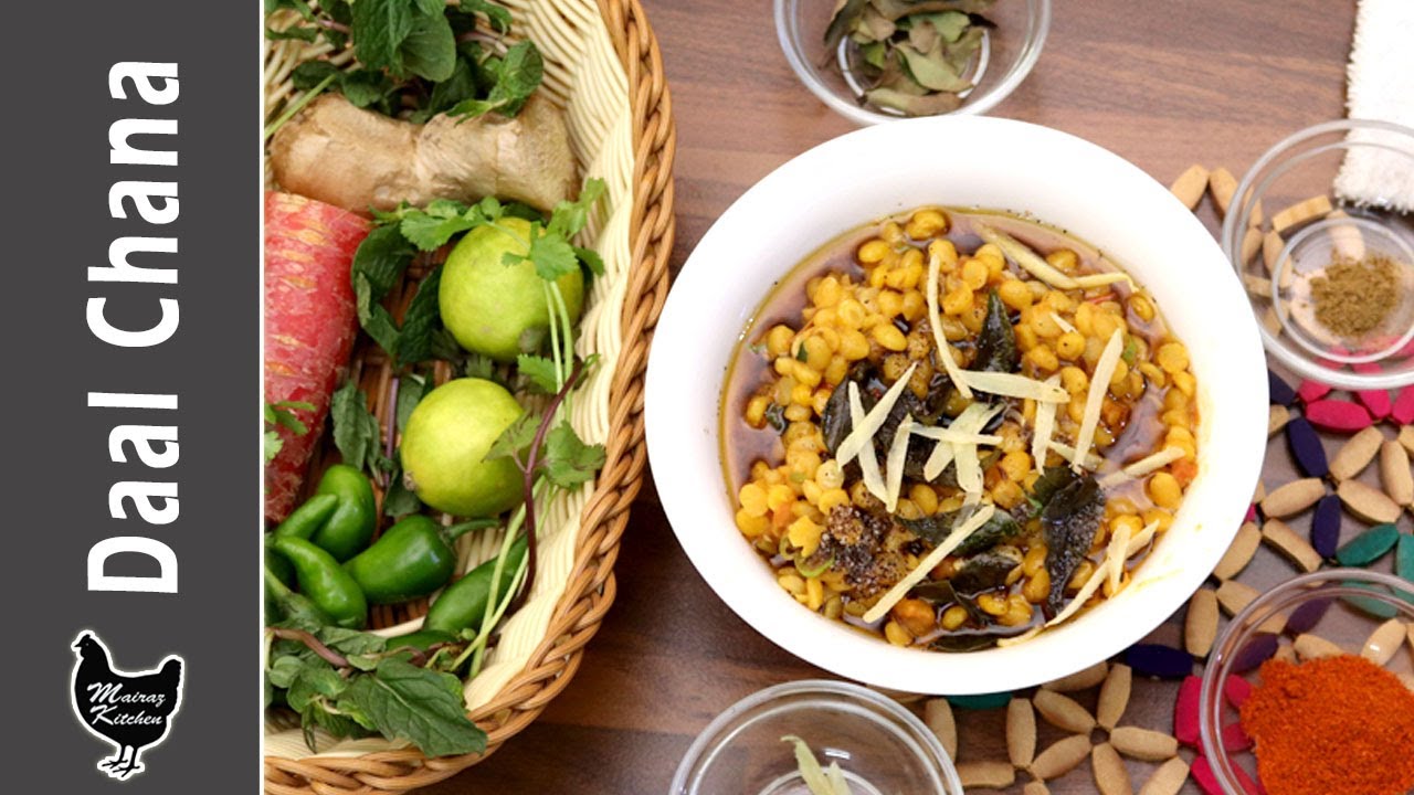 Daal Channa Recipe | Tasty Chickpeas Curry | How to Make Daal Channa by ...
