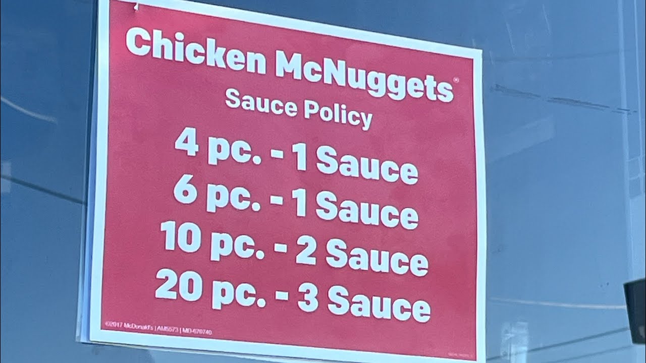 McDonald’s New Sauce Policy is Crazy! - YouTube