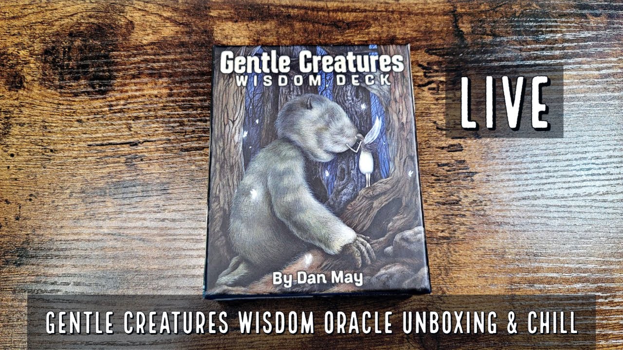 Gentle Creatures Wisdom Deck | Unboxing, Flip Through, and Chill LIVE ...