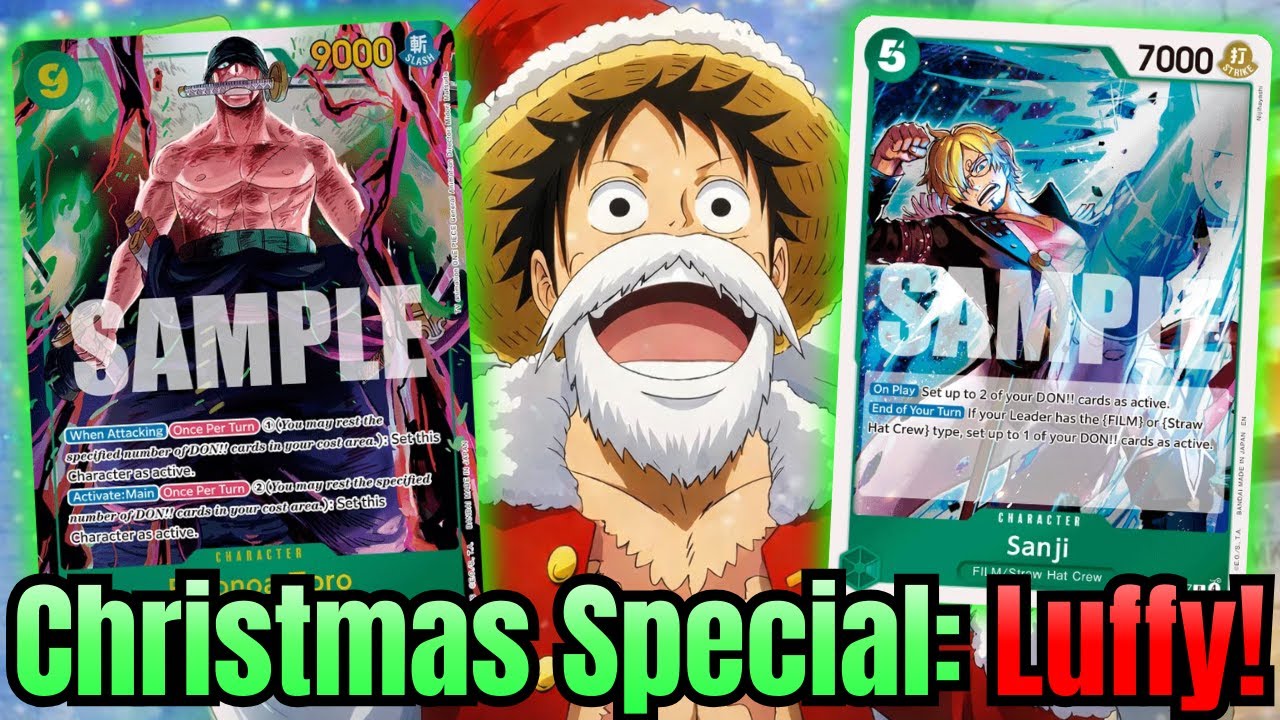 CHRISTMAS SPECIAL: Santa plays Santa Luffy! - YouTube