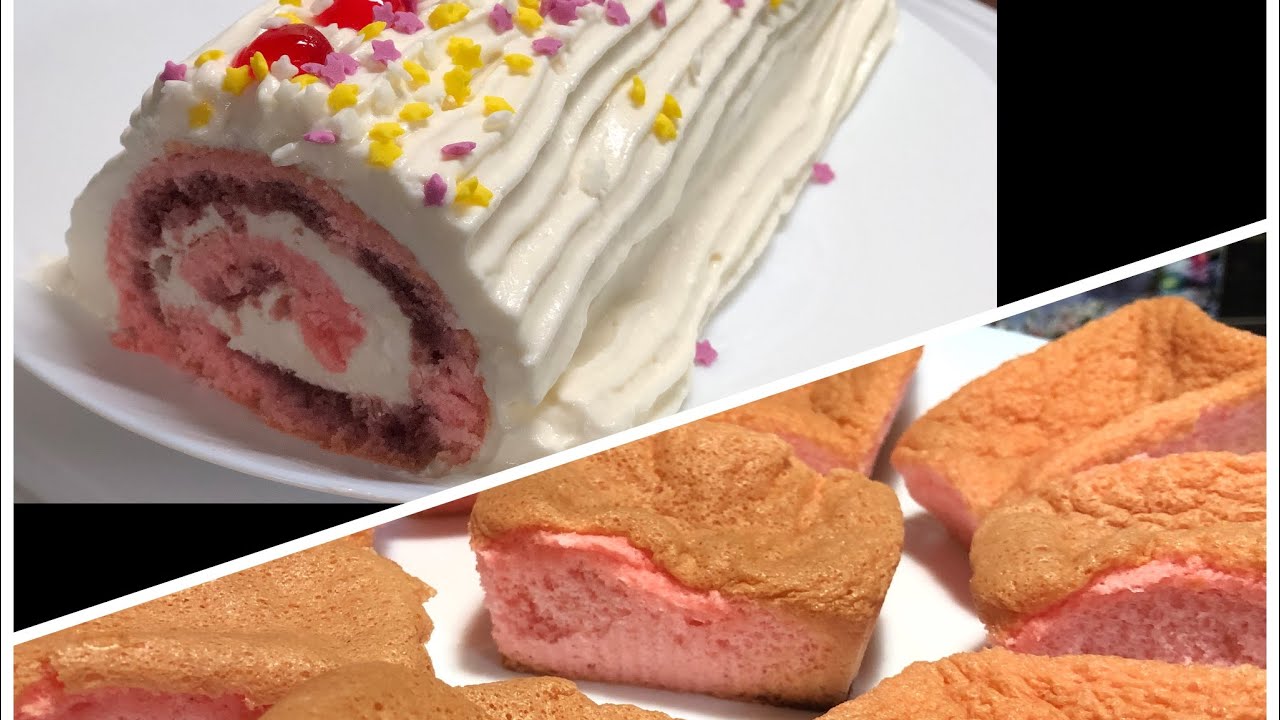 Cake roll & mini cakes | Christmas desserts | Single dough - YouTube