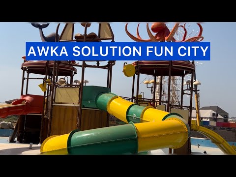 AWKA SOLUTION FUN CITY CONSTRUCTION PROGRESS AND TRANSFORMATION IN ANAMBRA STATE NIGERIA.