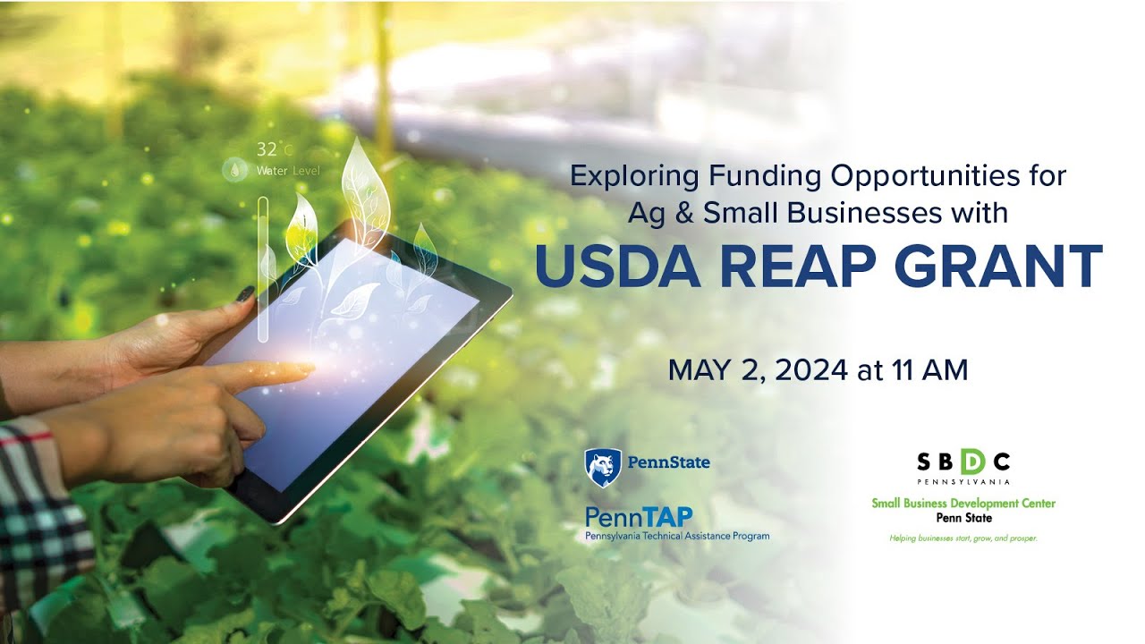 Exploring Funding Opportunities for Ag & Small Businesses with USDA ...