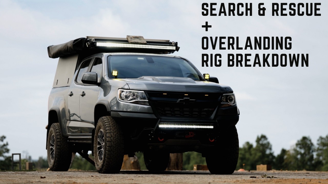 Search & Rescue Truck Build + Overland Rig Breakdown - 2019 Chevy ...