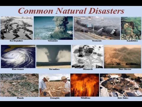 Types of Natural Disasters(Superlative Adjectives) - YouTube