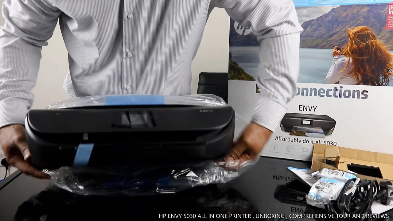 HP ENVY 5030 ALL IN ONE PRINTER , UNBOXING , COMPREHENSIVE TOUR AND ...