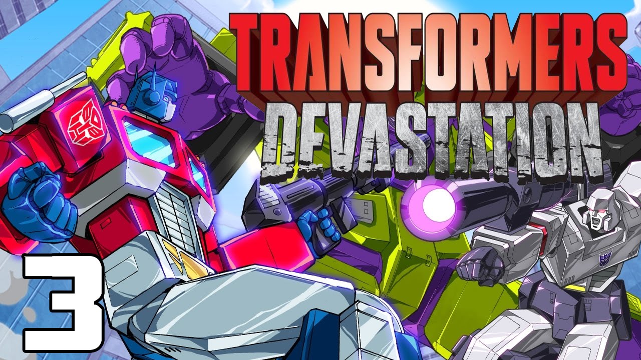 TRANSFORMERS Devastation Playthrough (Part 3: Constructicon Fight) - YouTube