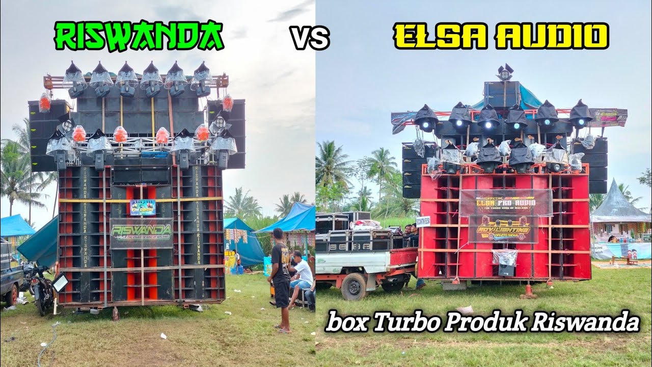 Riswanda vs Box produk Riswanda(Elsa Audio) di krebet Bululawang Malang ...
