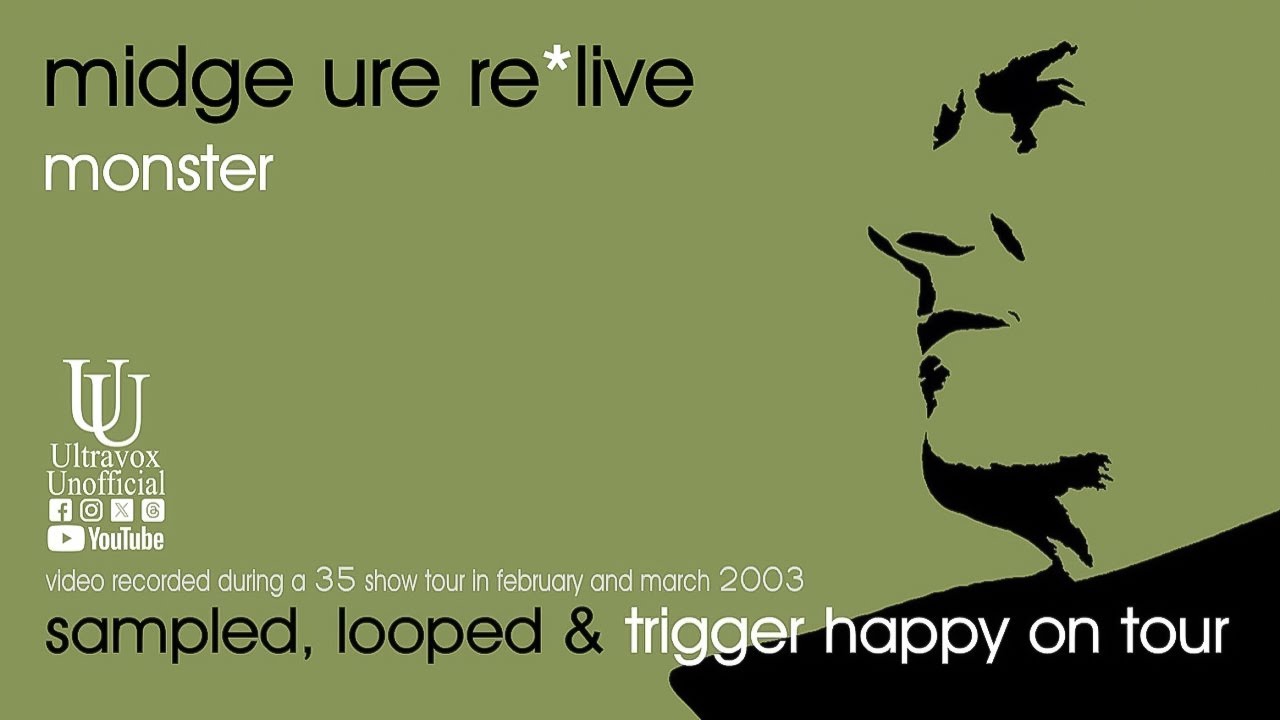 Midge Ure 'Monster' Sampled Looped and Trigger Happy Live in 2003 - YouTube