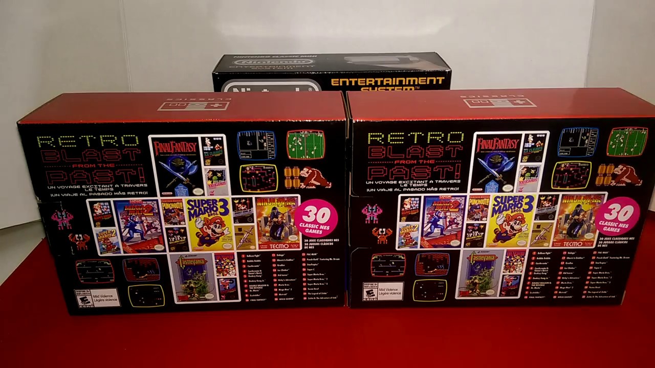 Multiple versions of Nes Classic were made. Here's Proof!!!! - YouTube