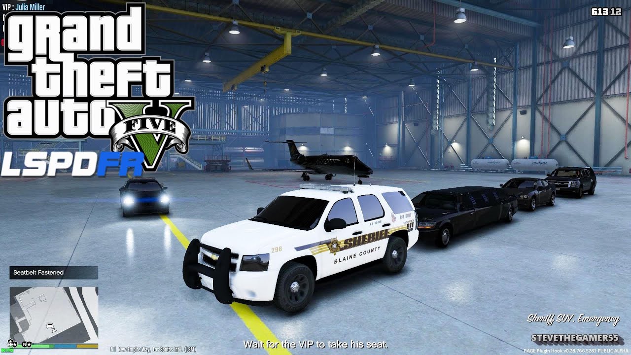 GTA 5 LSPDFR EPiSODE 120 - LET'S BE COPS - SHERIFF/ VIP PATROL (GTA 5 ...