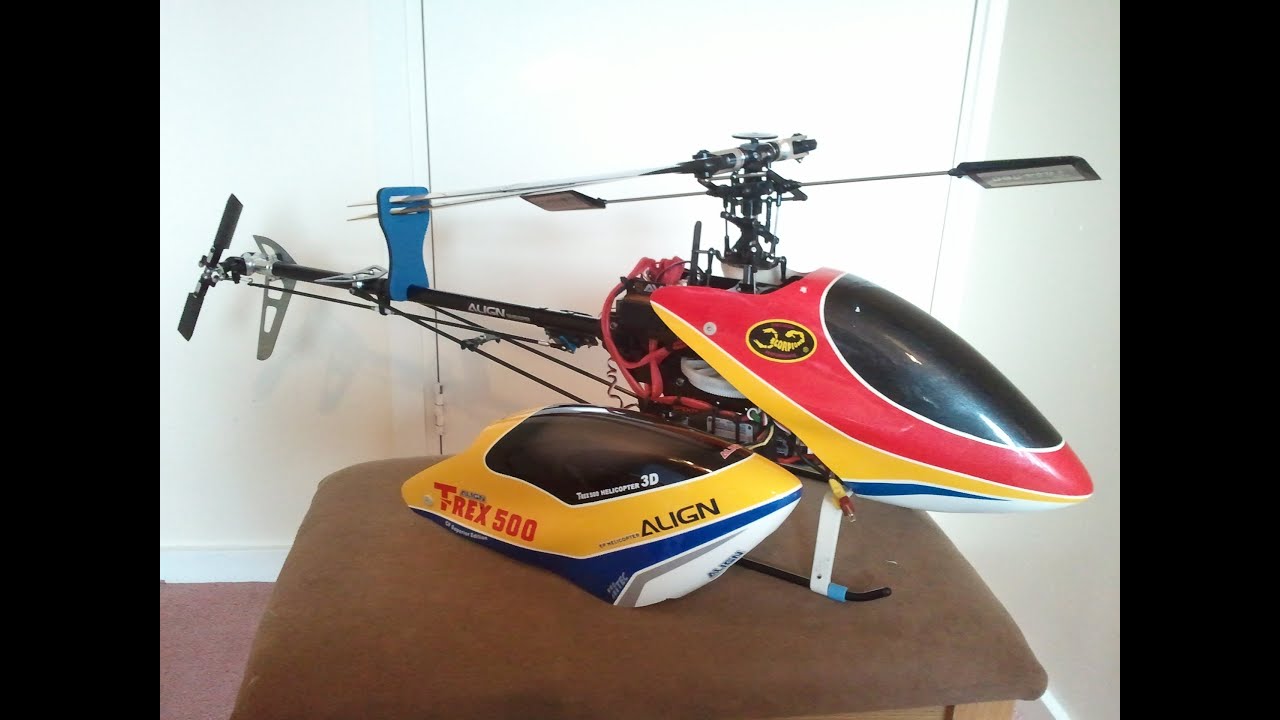 Unknown 500 rc Helicopter Trex-500? Trex500 T rex 500 - YouTube