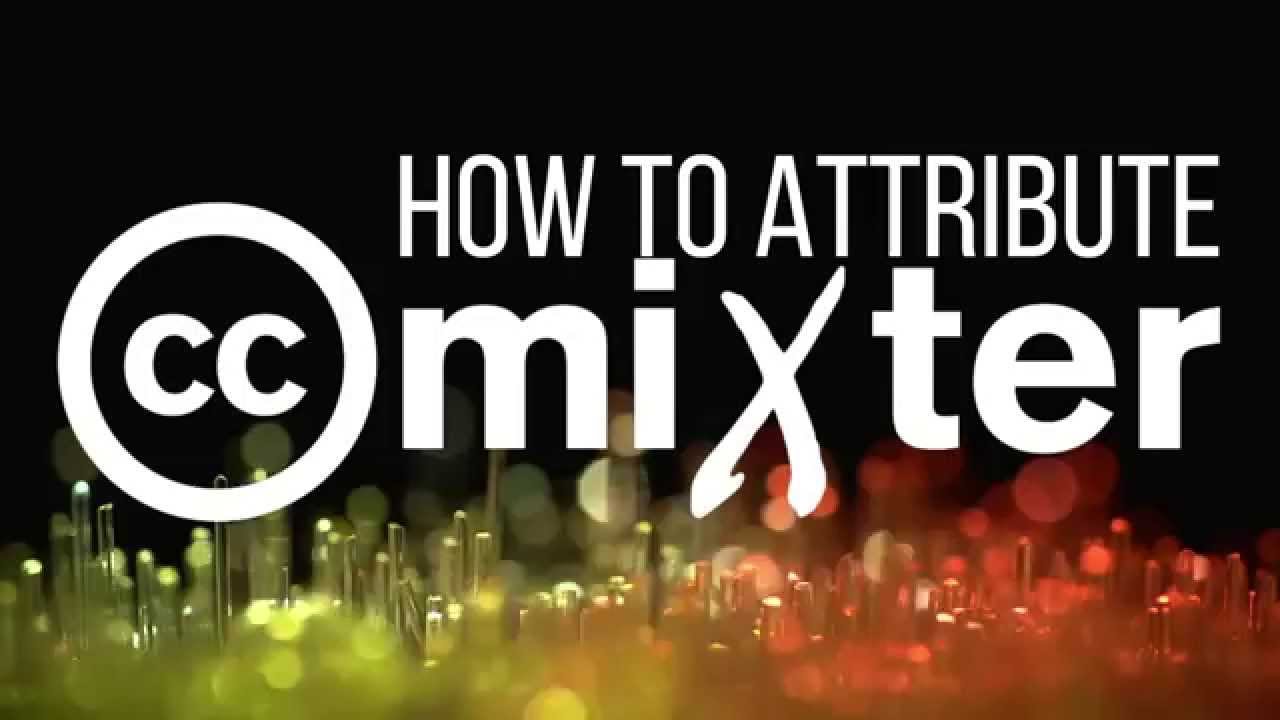 How to Attribute ccMixter Music - YouTube