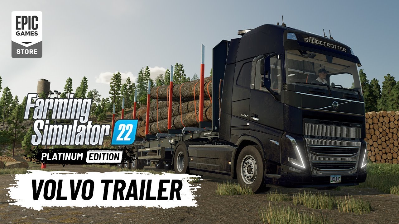 Farming Simulator 22 - Platinum Expansion | Volvo Trailer - YouTube