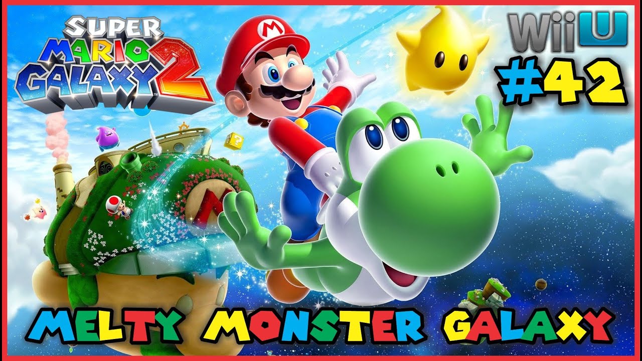 SUPER MARIO GALAXY 2 Walkthrough Part 42 - Melty Monster Galaxy [60fps ...