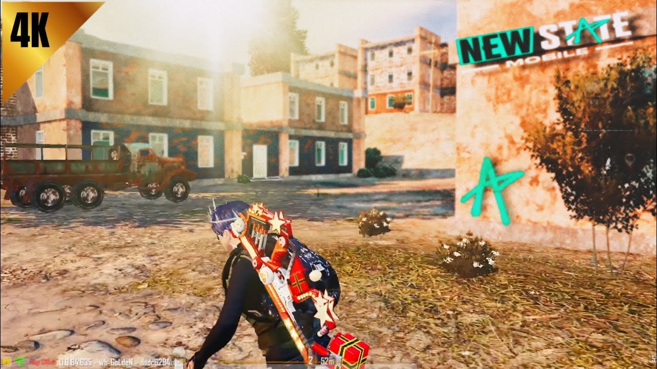 NEW STATE MOBILE - MAX 4K GRAPHICS GAMEPLAY - YouTube