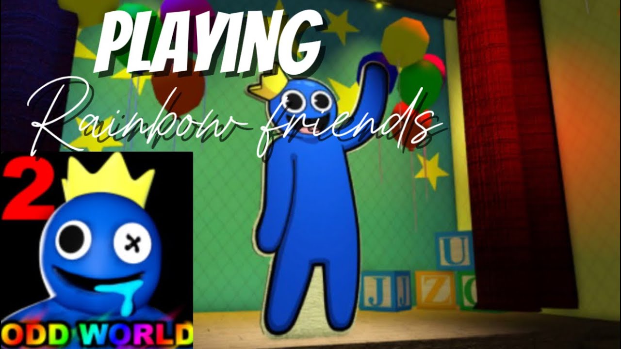 Playing Rainbow Friends 🌈 - YouTube