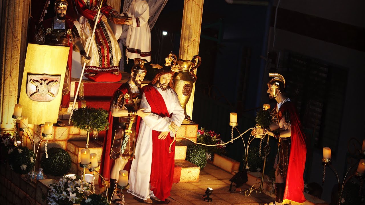 Holy Week 2019 in Bantayan Island | Carrozas on Holy Thursday and Good ...