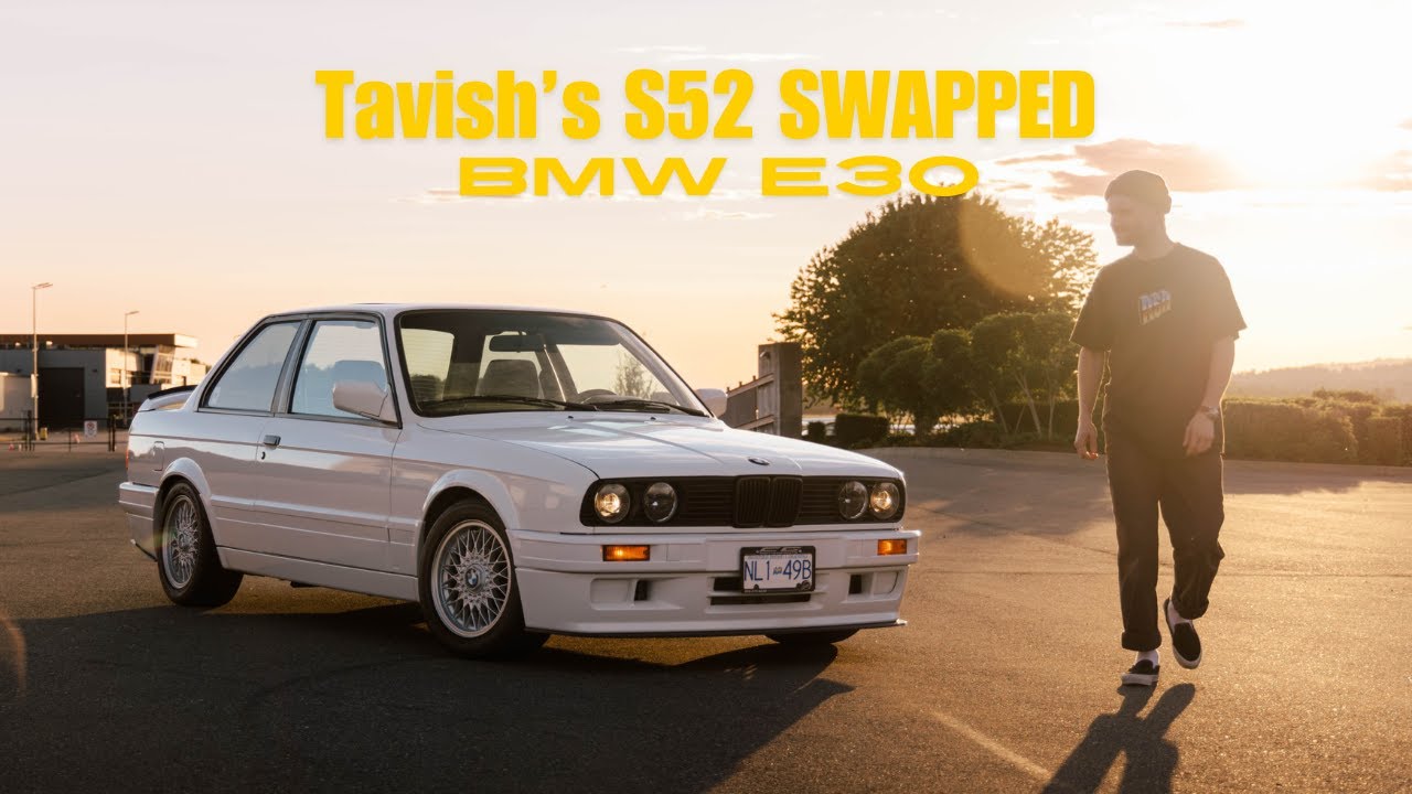 Tav's S52 Swapped BMW E30 - YouTube